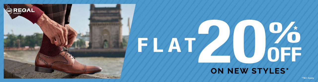 Buy Regal Shoes and Footwear Online in India