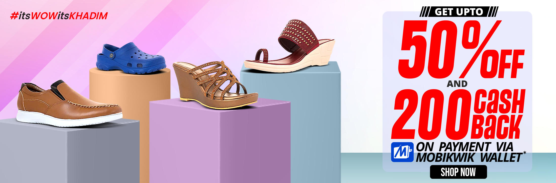 Buy Shoes for Men & Women @199/- Khadim Spring-Summer Collection