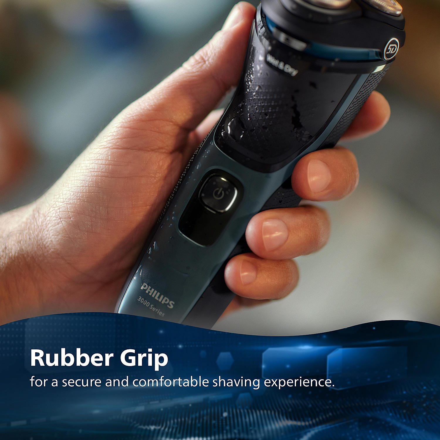 Electric Shaver for Men SkinProtect Technology Wet and Dry Shave 5D Floating Heads 27 Self Sharpening Blades Pop up Trimmer Cordless