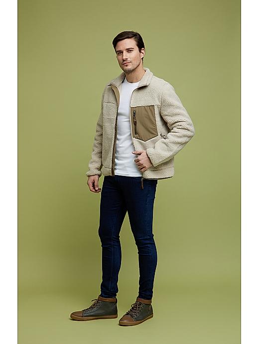 Buy Beige Colorblock Jackets for Men Online at Celio