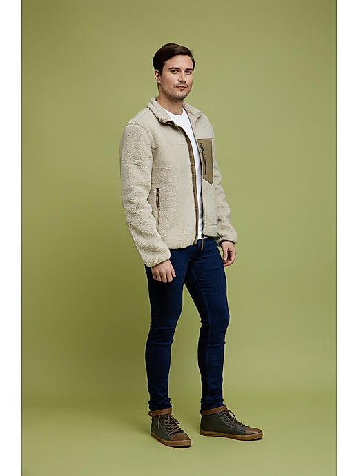 Buy Beige Colorblock Jackets for Men Online at Celio
