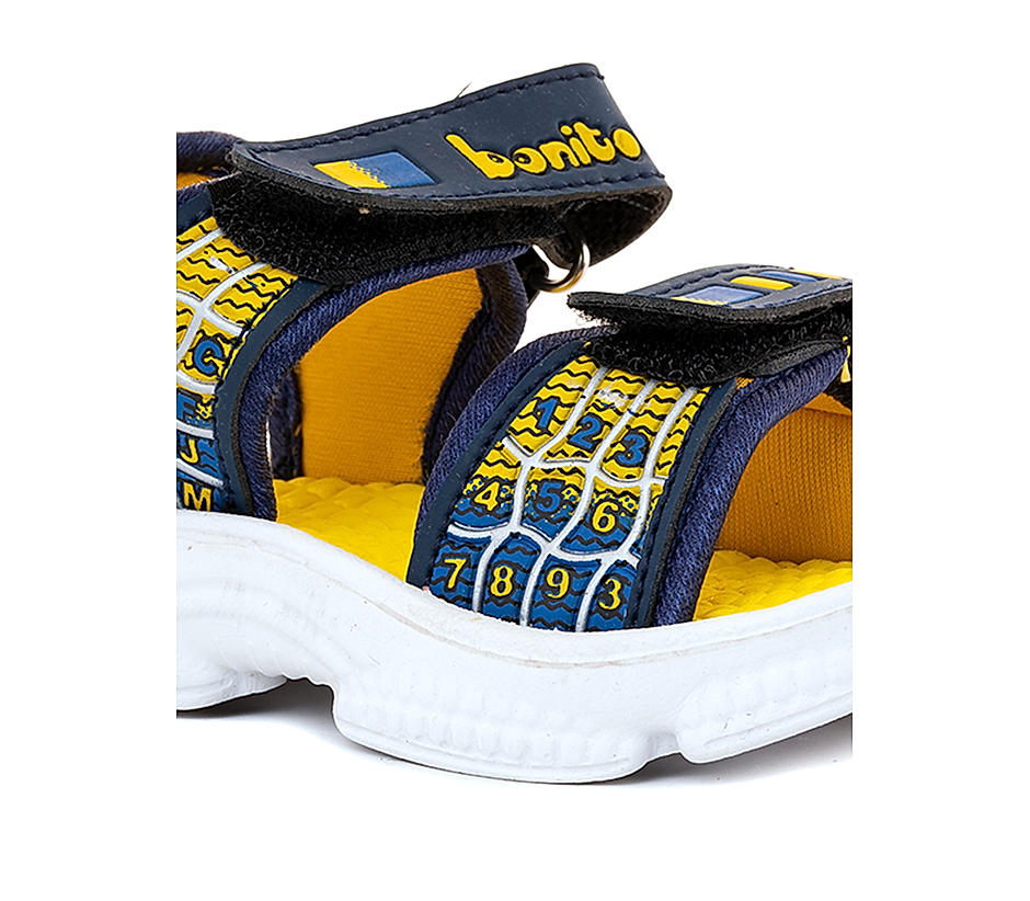 KHADIM Bonito Yellow Floaters Kitto Sandal for Kids - 2.5-4.5 yrs (745