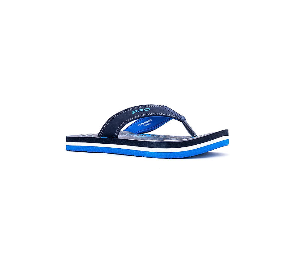 Pro Navy Blue Thong Slippers for Men
