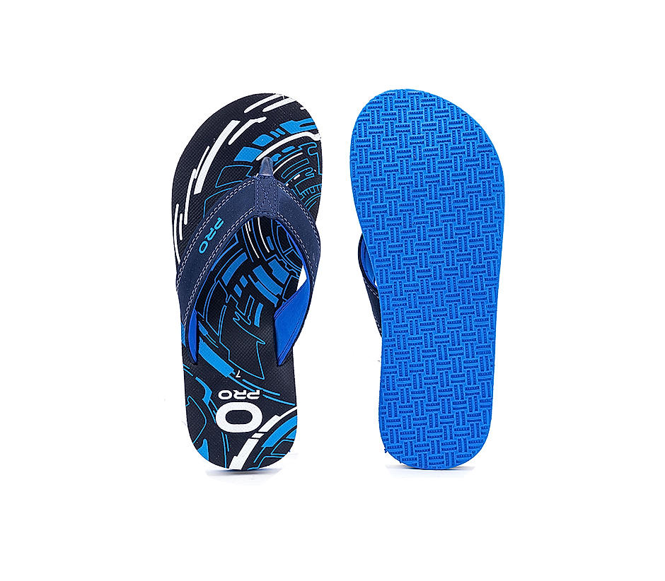 Pro Navy Blue Thong Slippers for Men