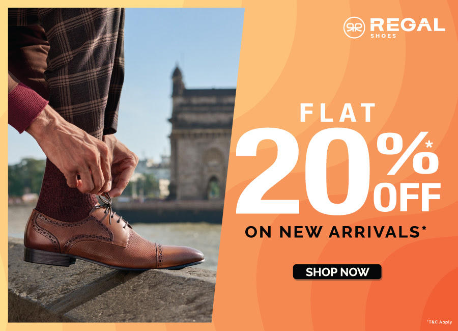 Buy Regal Shoes and Footwear Online in India